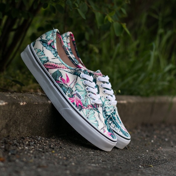 Vans | Shoes | Authentic Tropical Vans | Poshmark